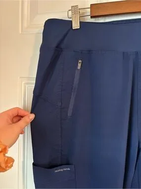 healing hands | Pants & Jumpsuits | Healing Hands Navy Medical Scrub ...